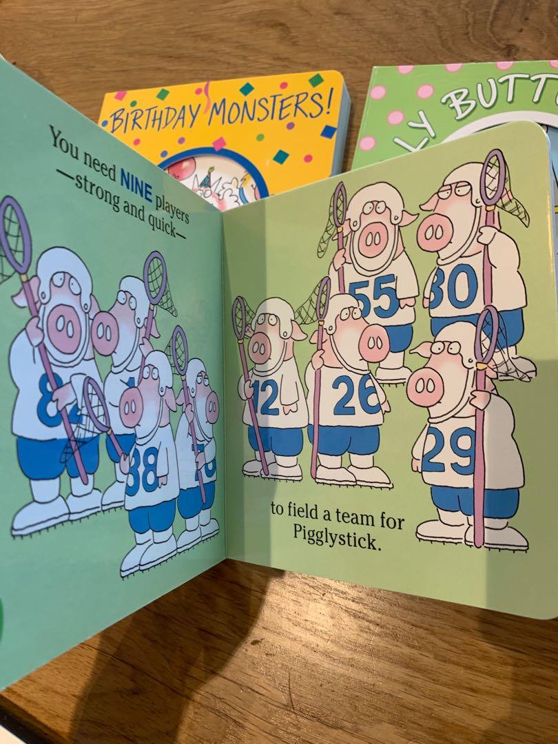 Sandra Boynton Birthday Monster Belly Button One Two Three, Hobbies ...