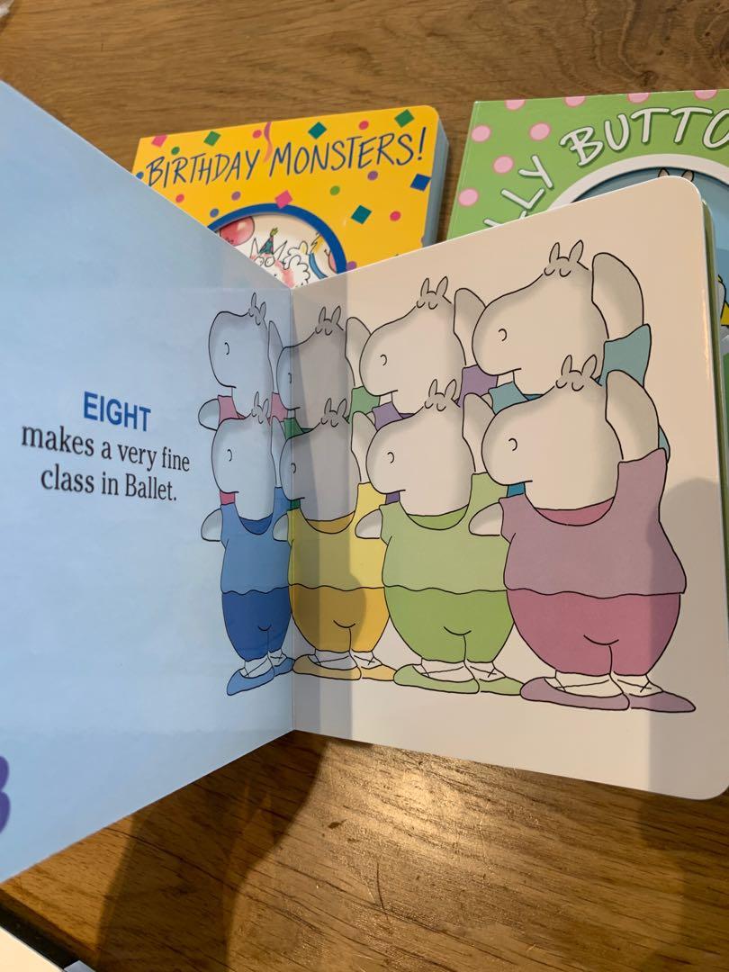 Sandra Boynton Birthday Monster Belly Button One Two Three, Hobbies ...