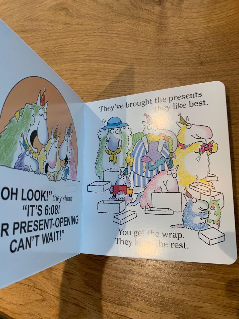 Sandra Boynton Birthday Monster Belly Button One Two Three, Hobbies ...