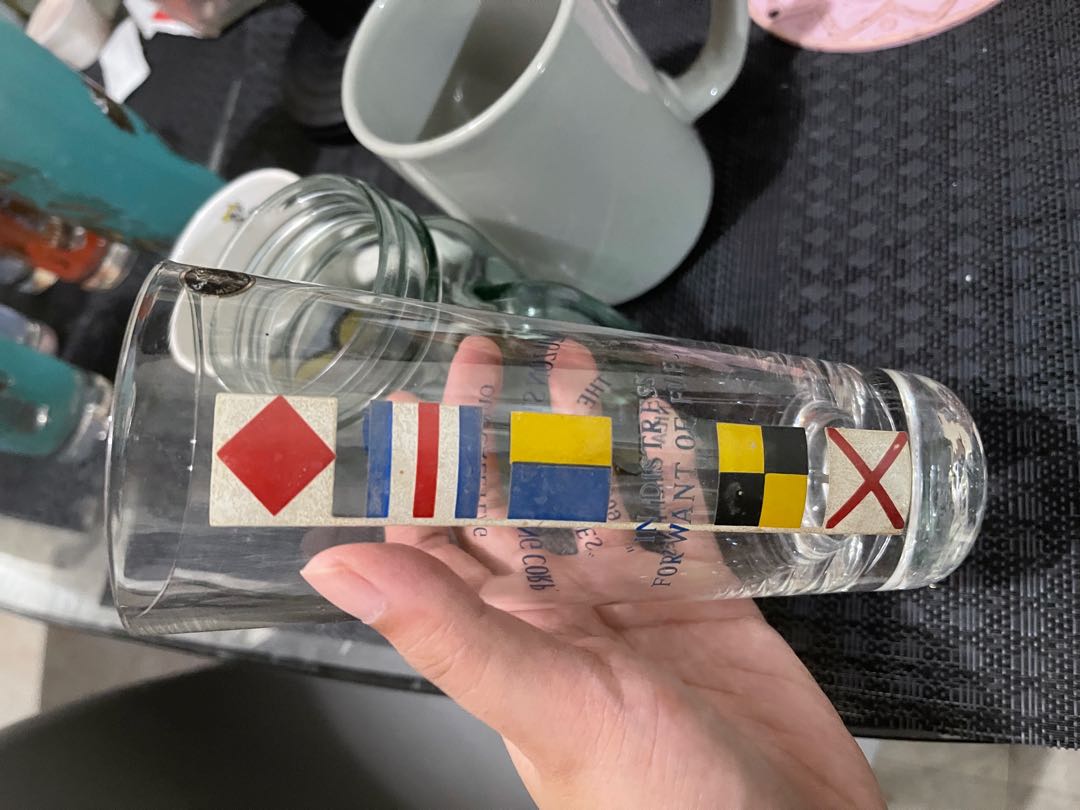 Set of 4 random glass and mugs, Furniture & Home Living, Kitchenware ...