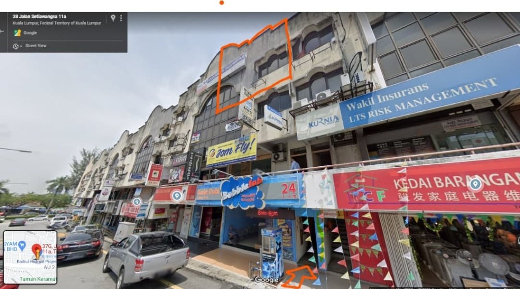 SHOP LOT THIRD FLOOR | Taman Setiawangsa, Property, For Sale on Carousell