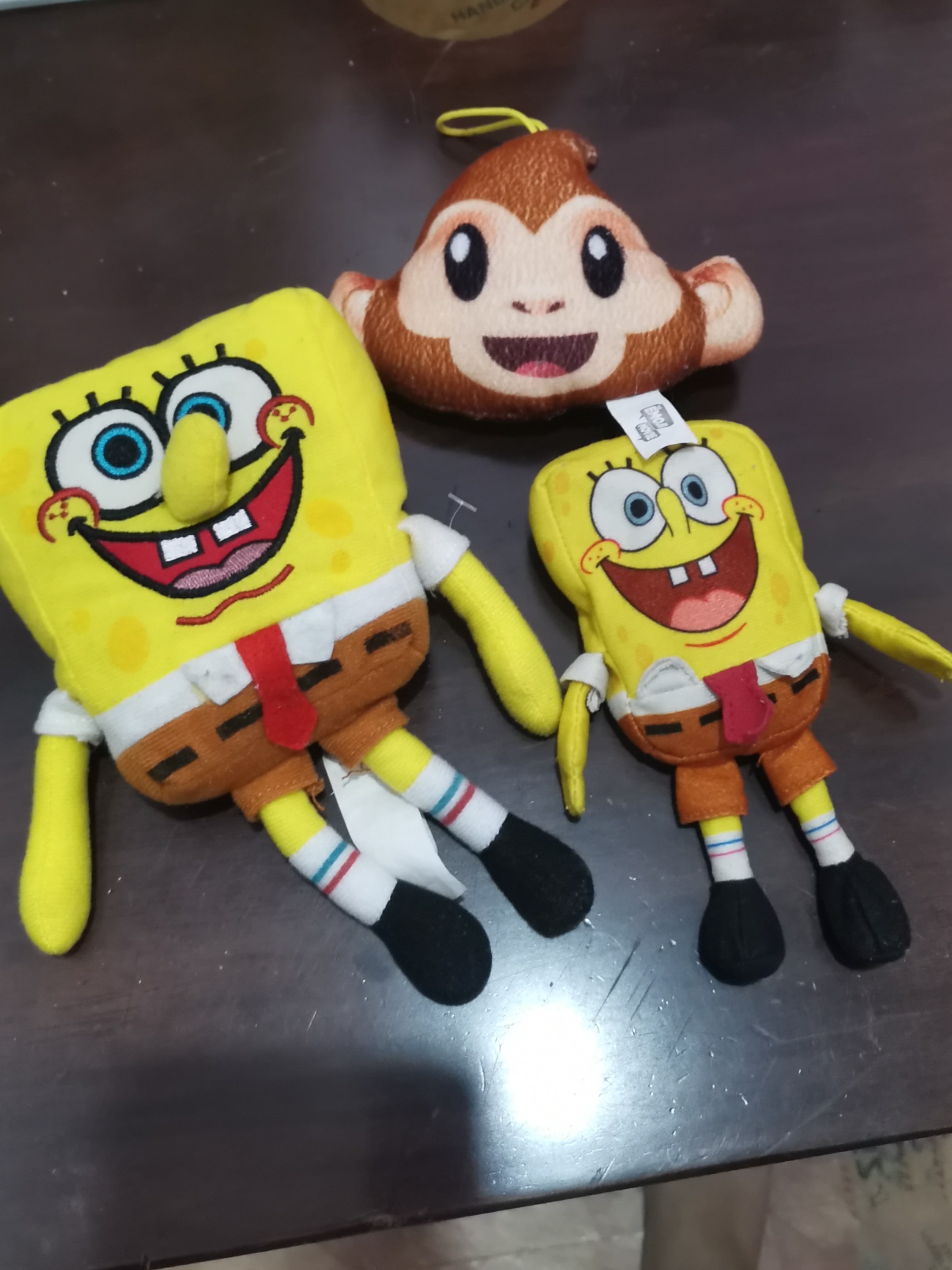 Spongebob and monkey, Babies & Kids, Infant Playtime on Carousell