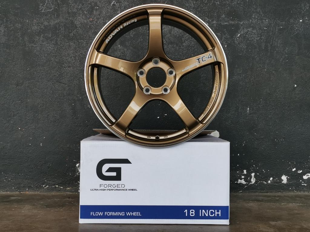 SPORT RIM 18 INCH ORI GFORGED TC4 THAILAND HONDA CIVIC FC FD FB HRV CRV ...