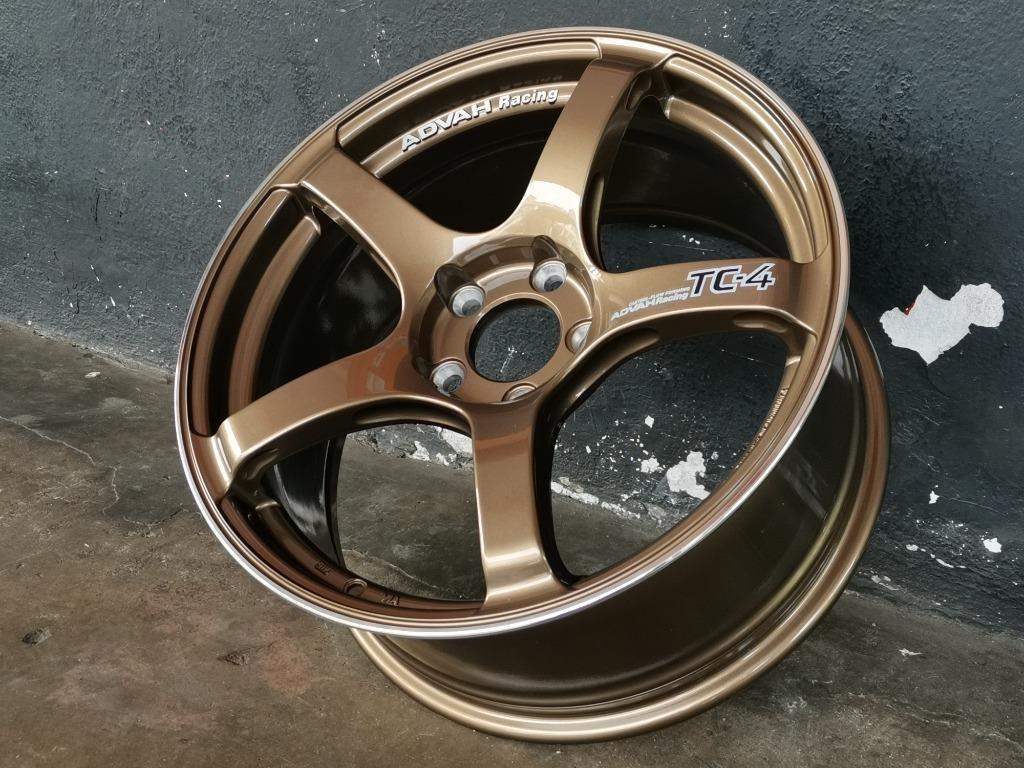 SPORT RIM 18 INCH ORI GFORGED TC4 THAILAND HONDA CIVIC FC FD FB HRV CRV ...