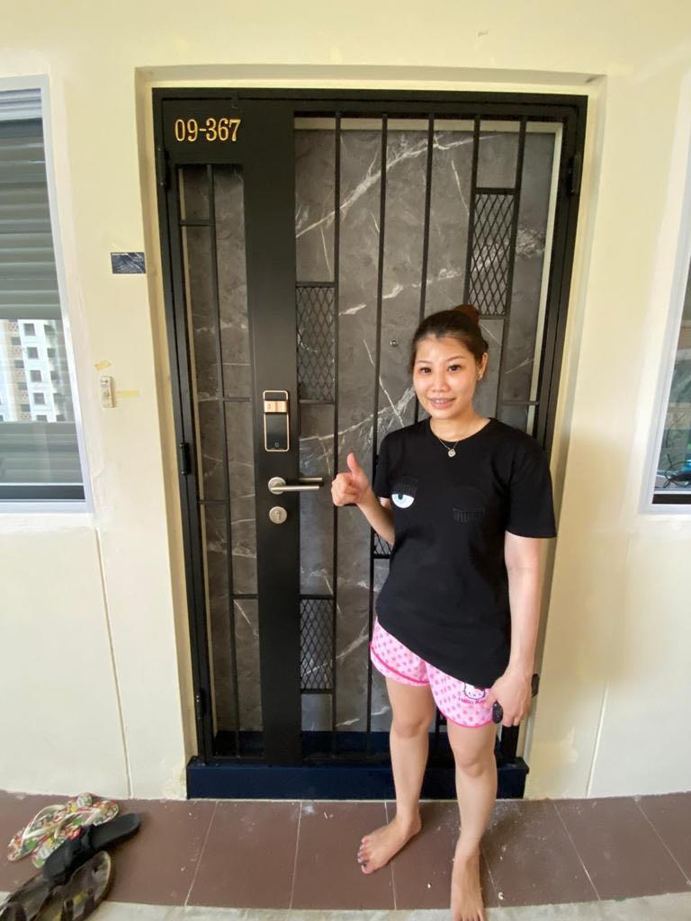 (Super Sales) Gate & two digital locks bundle, Home Services ...