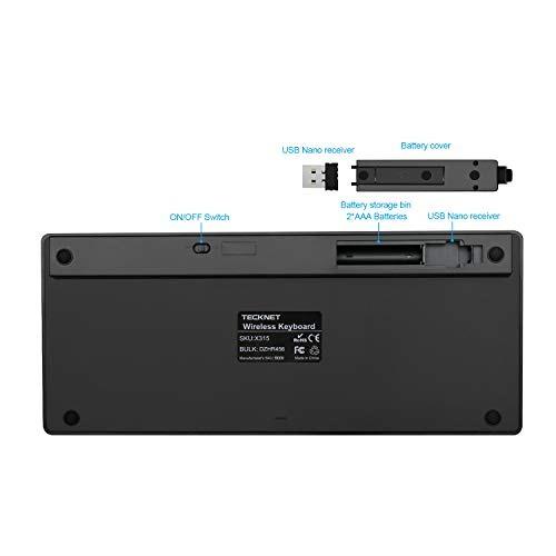 TeckNet X315 2.4G Wireless Keyboard, Computers & Tech, Parts ...