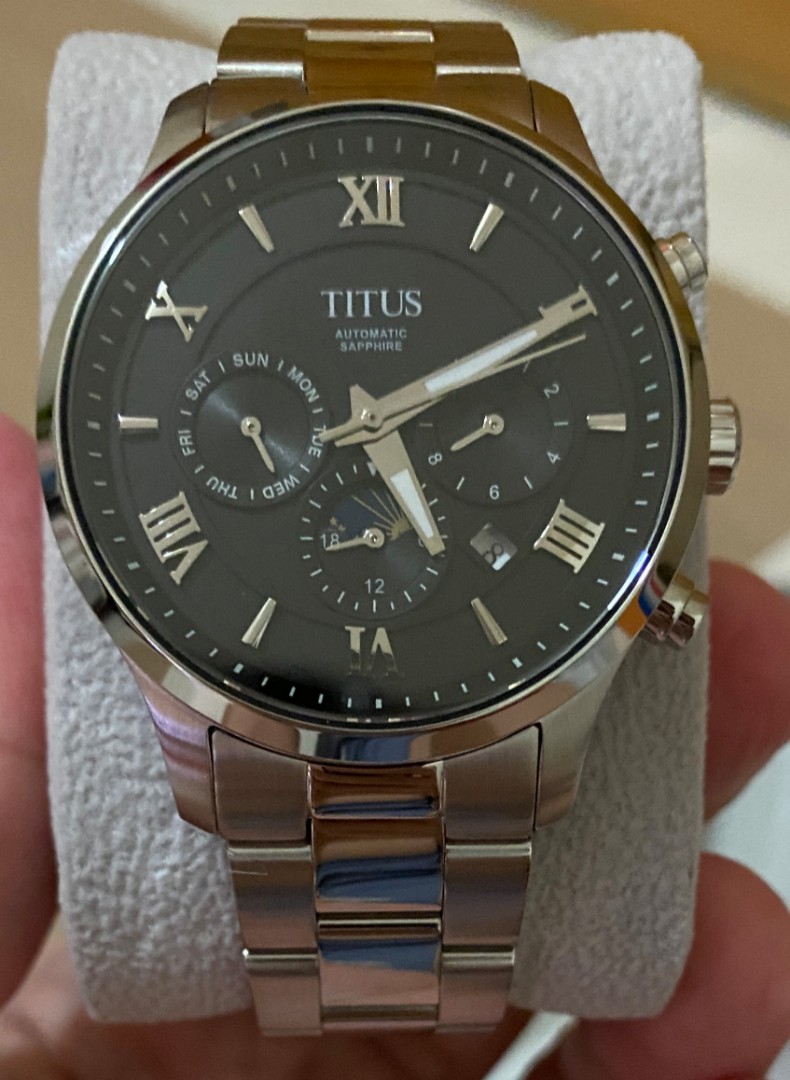 titus automatic watch, Men's Fashion, Watches & Accessories, Watches on ...