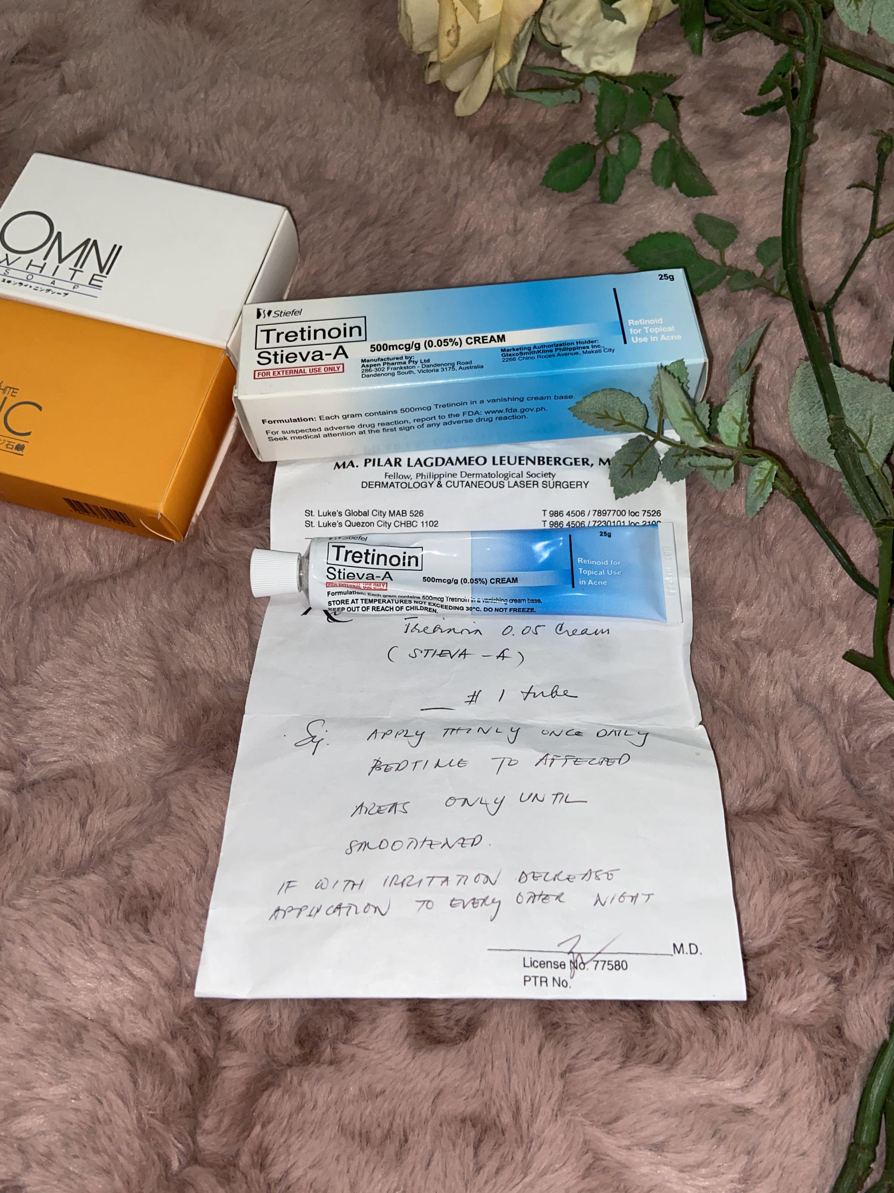 Tretinoin (Stieva-A) 0.05% Cream, Beauty & Personal Care, Face, Face ...