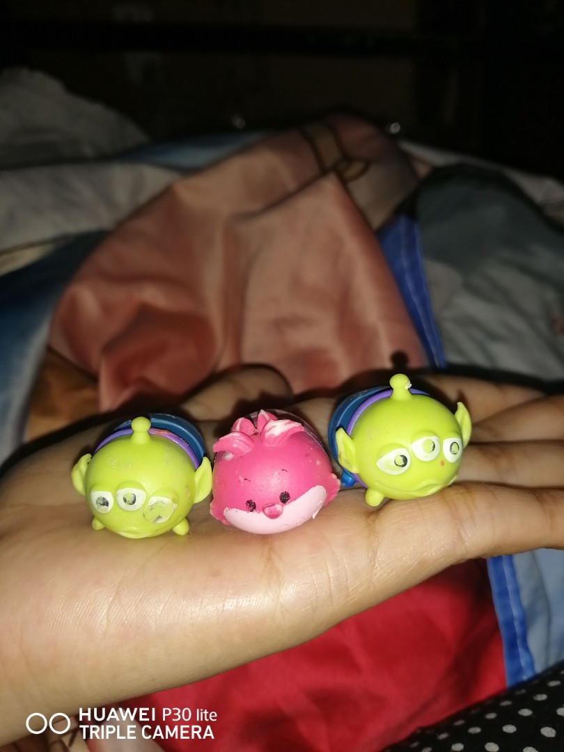 Tsum Tsum Original Alien and Cheshire, Hobbies & Toys, Toys & Games on ...