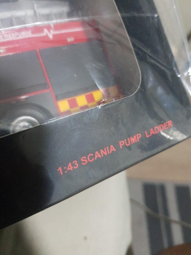 1:43 SCDF Pump Ladder (new gen), Hobbies & Toys, Toys & Games on Carousell