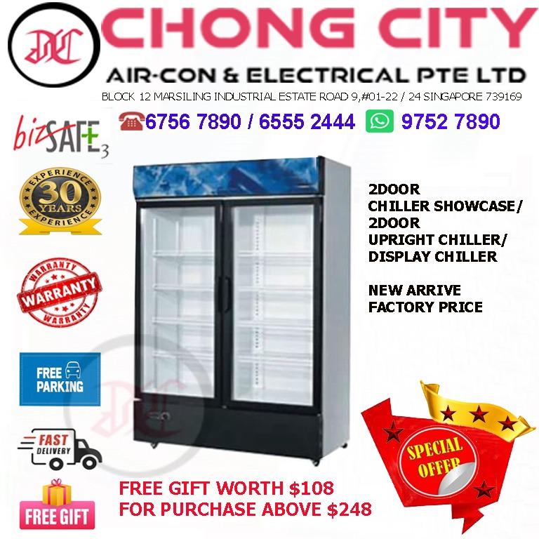 2Door Chiller Showcase/Display Chiller , TV & Home Appliances, Kitchen ...