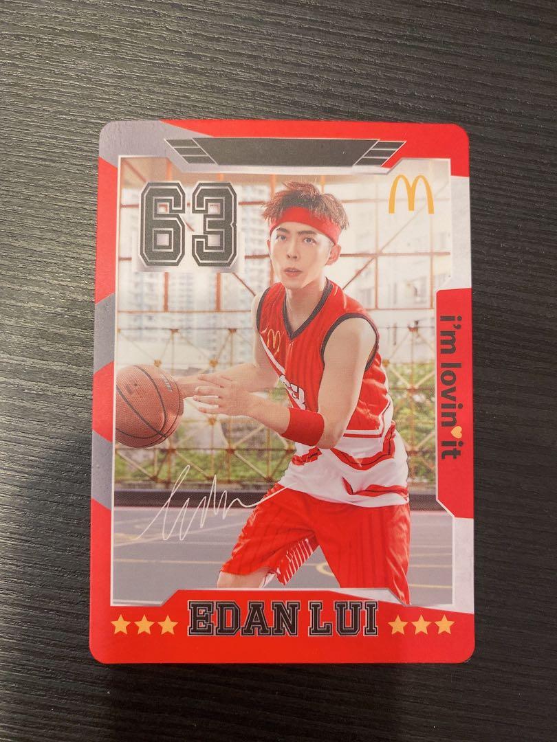 麥當勞 Edan Lui 簽名卡, 興趣及遊戲, 收藏品及紀念品, 明星周邊 - Carousell