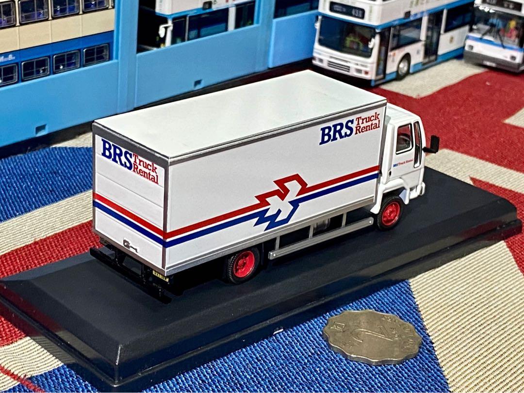 英國 Oxford 1/76 FORD Cargo Box Van BRS 福特 金屬 商用車 密斗 貨車 模型, 興趣及遊戲, 旅行, 旅遊 ...