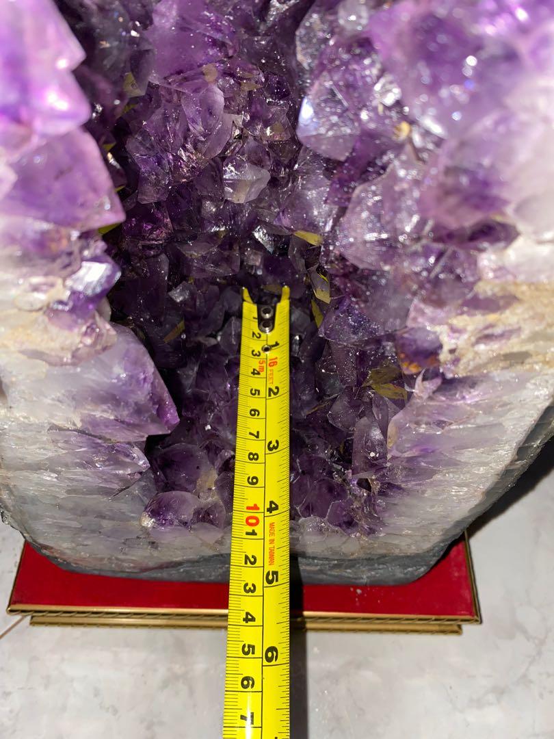 Amethyst Geode Cave / Free Water Fountain, Hobbies & Toys, Memorabilia ...