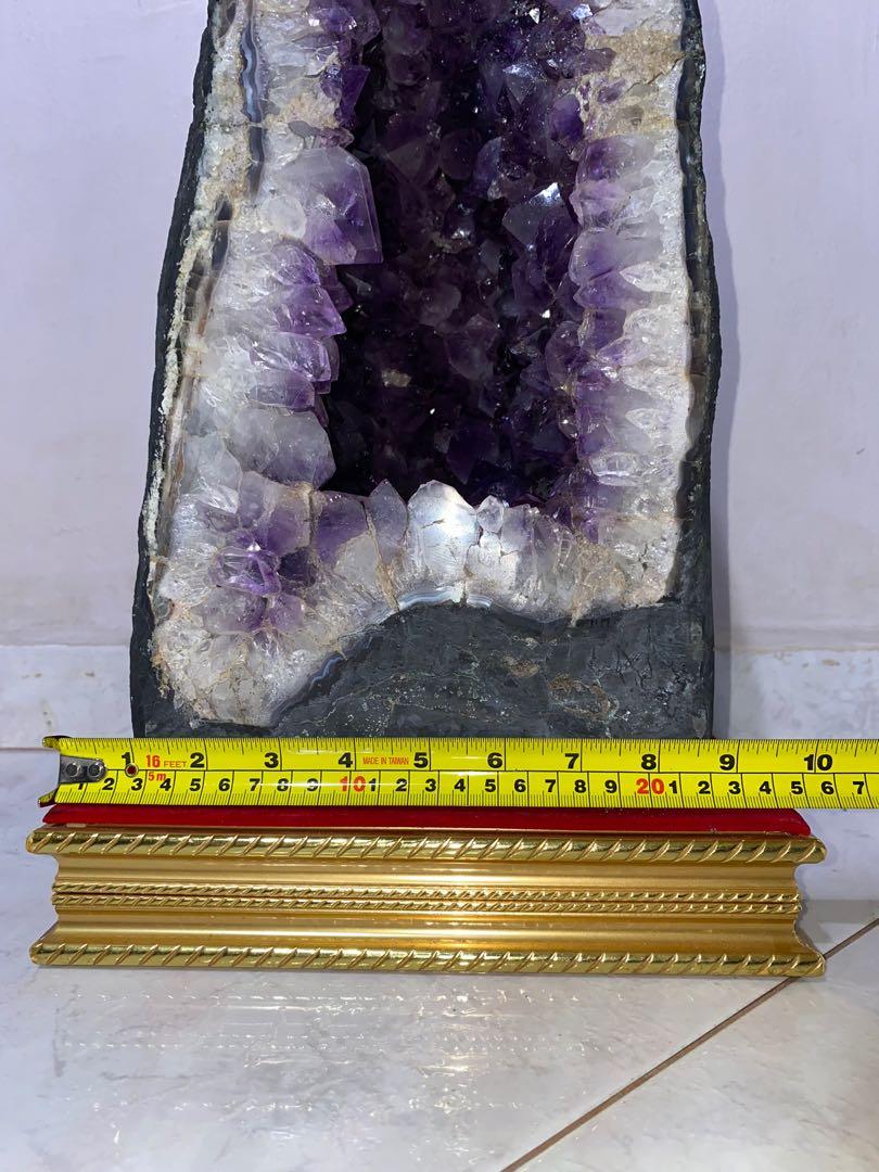 Amethyst Geode Cave / Free Water Fountain, Hobbies & Toys, Memorabilia ...