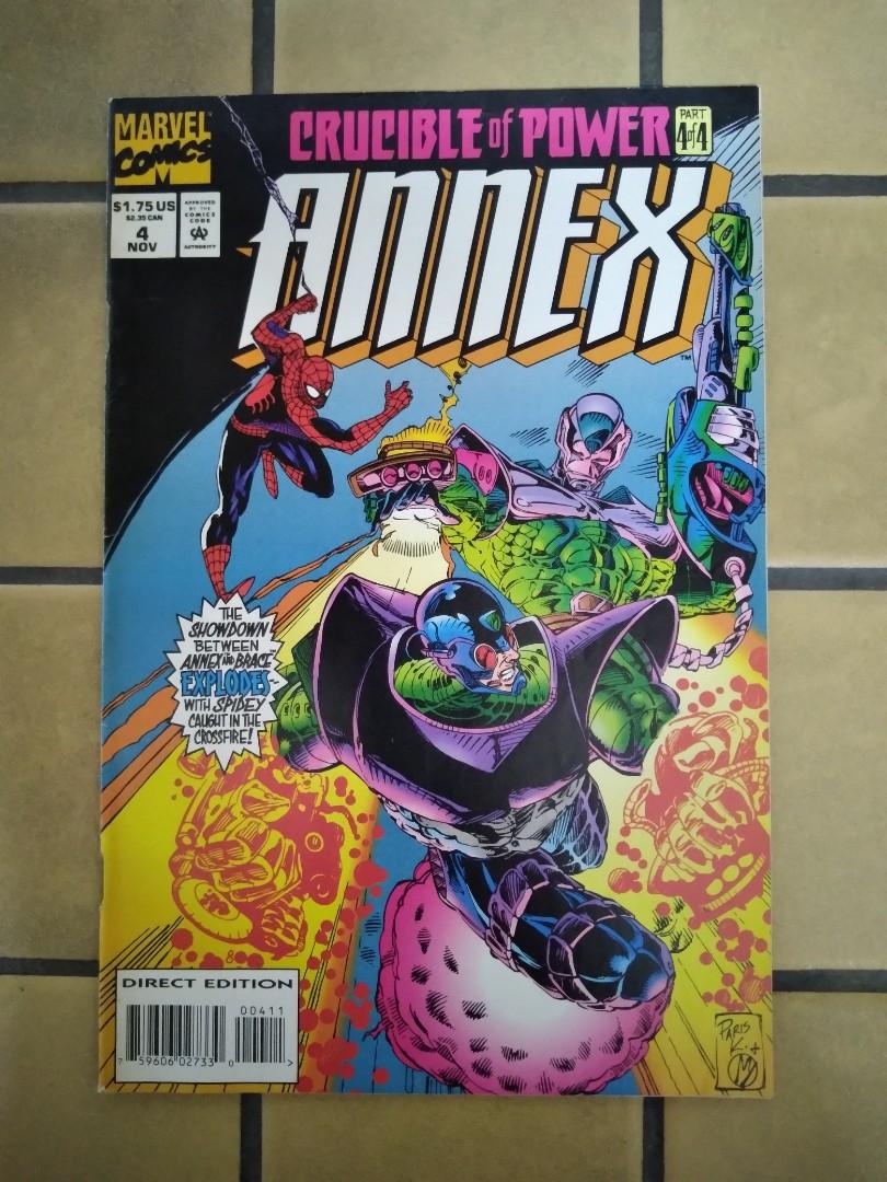 Annex #4 ( Paris Karounos - Cover Art ) Marvel Comics, Hobbies & Toys ...