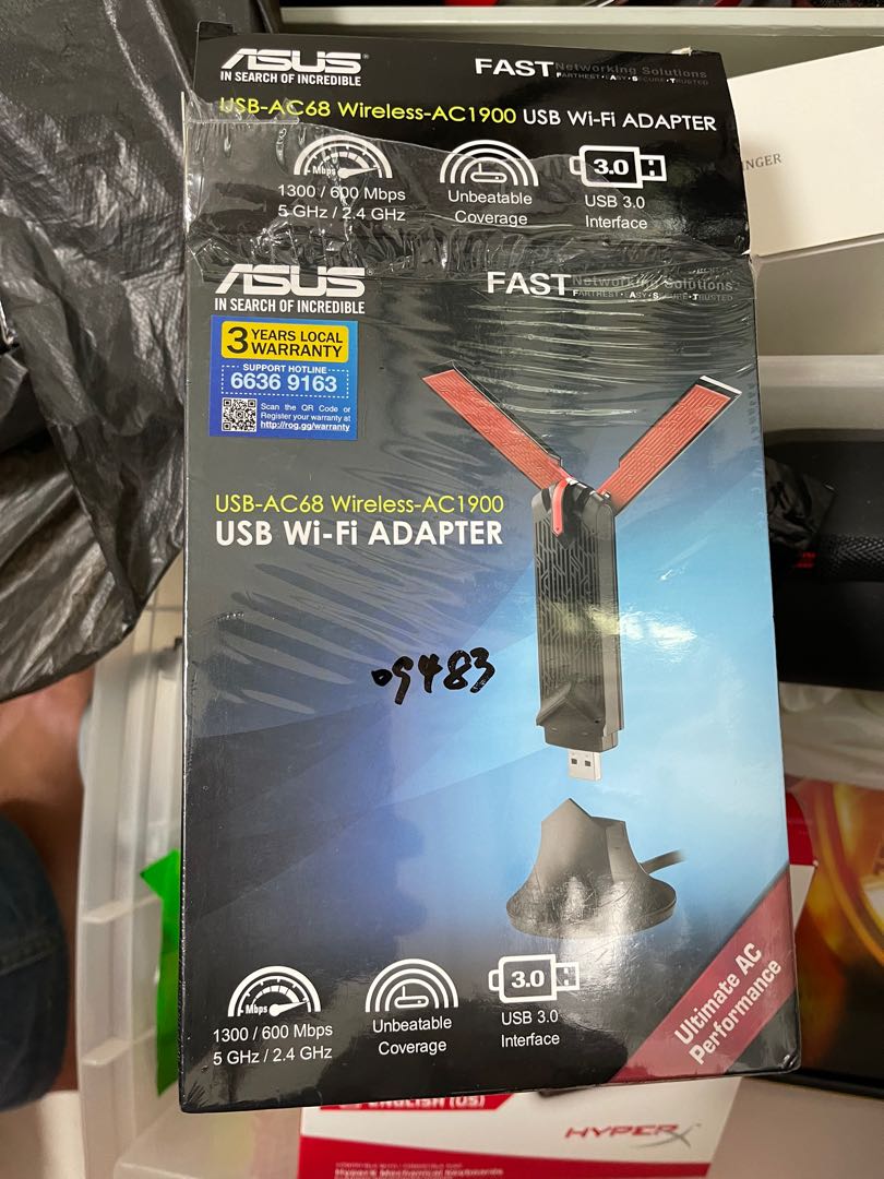 ASUS Wifi Usb Adapter, Computers & Tech, Parts & Accessories ...