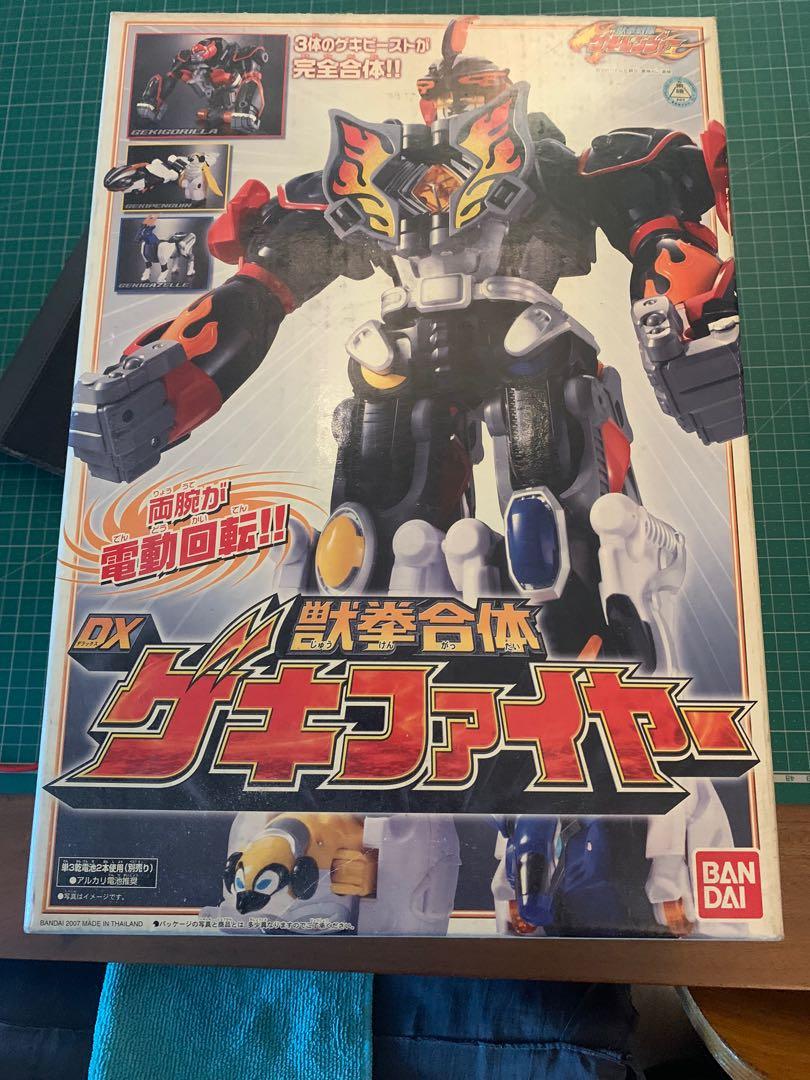 Bandai Sentai Gekiranger Juken Gattai DX Geki-Fire Megazord, Hobbies ...