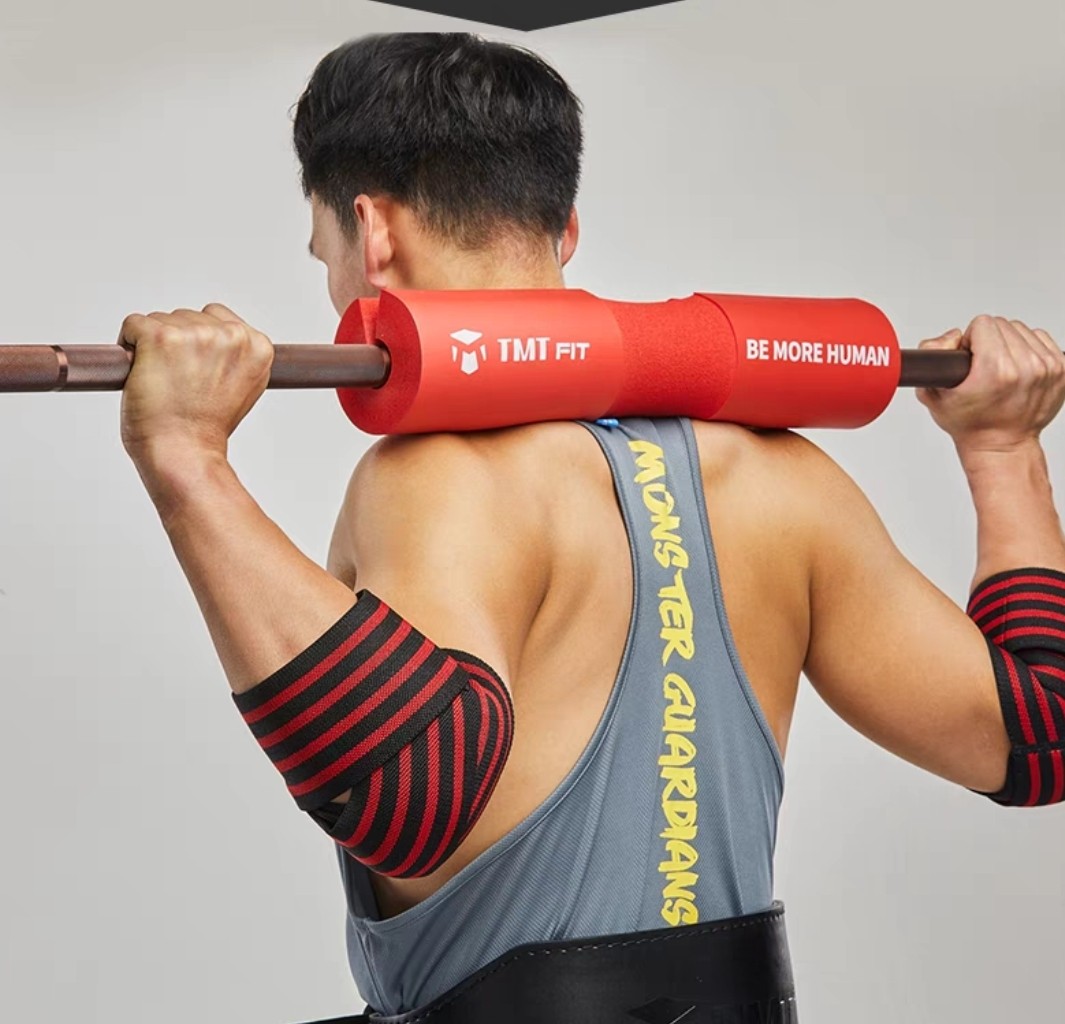 Barbell Foam Protective Pad Back Support Squat Powerlifting ...