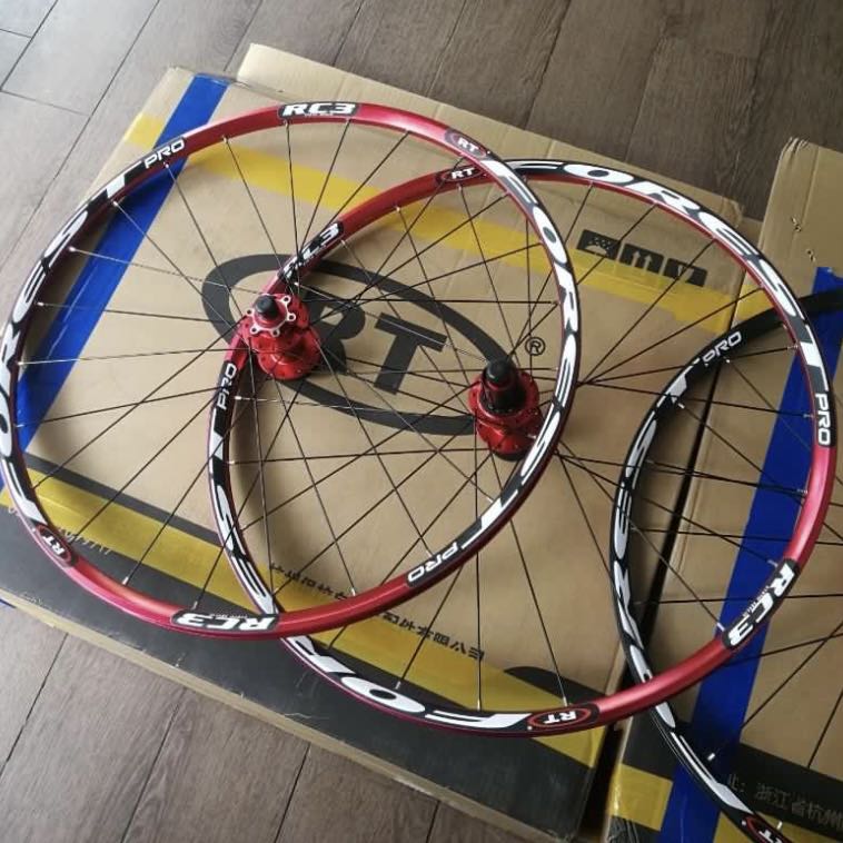 FOREST PRO WHEEL SET (27.5 rims) , Sports Equipment, Bicycles & Parts ...