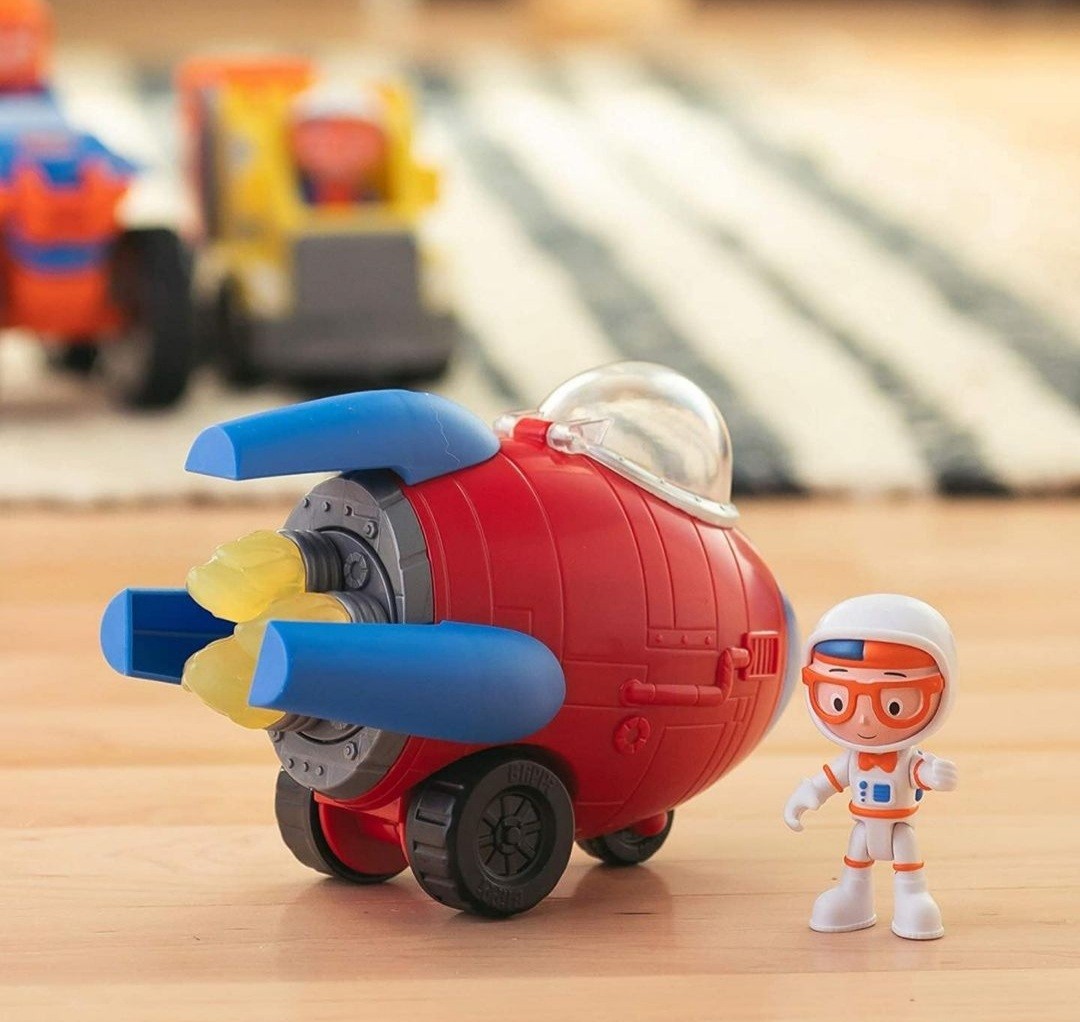 Blippi Rocket Ship, Hobbies & Toys, Toys & Games on Carousell