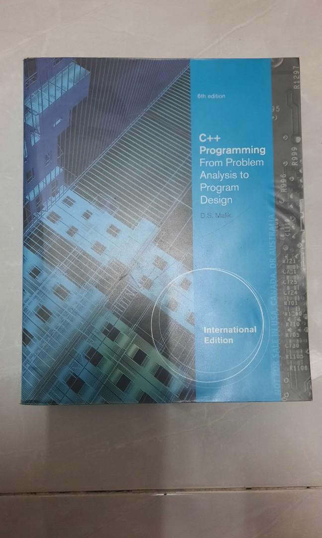 C++ Programming From Problem Analysis to Program Design, Hobbies & Toys ...