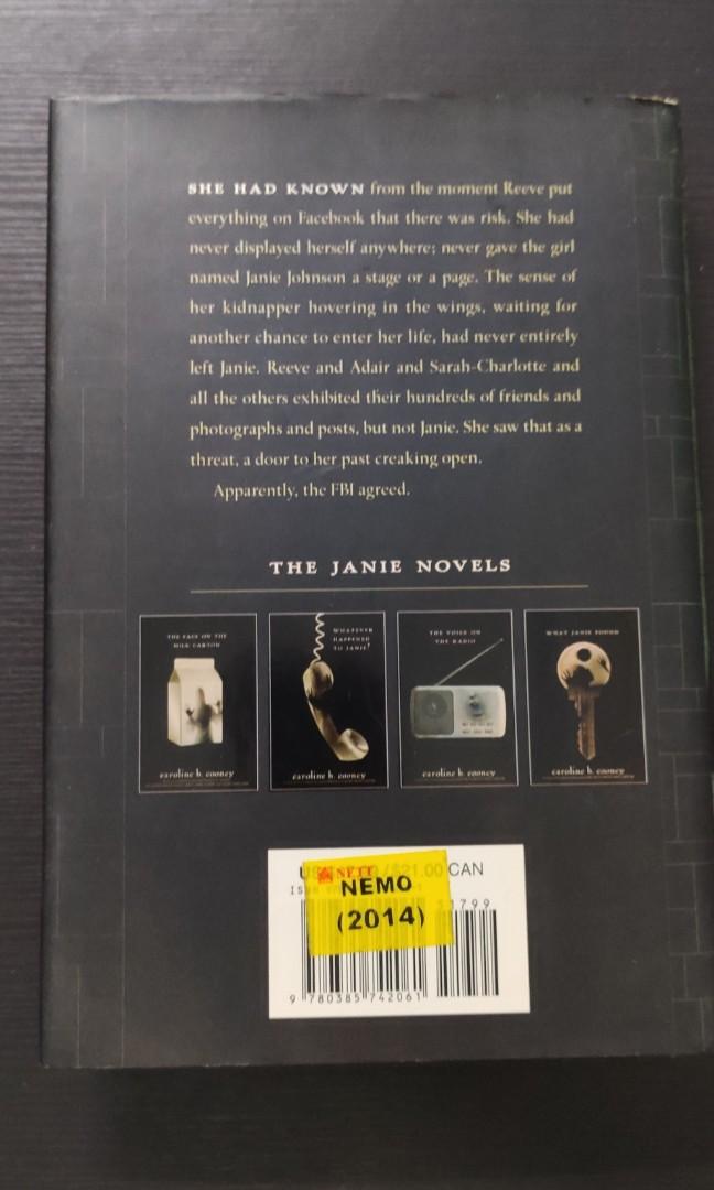 Caroline B Cooney : Janie Face to Face, Hobbies & Toys, Books ...