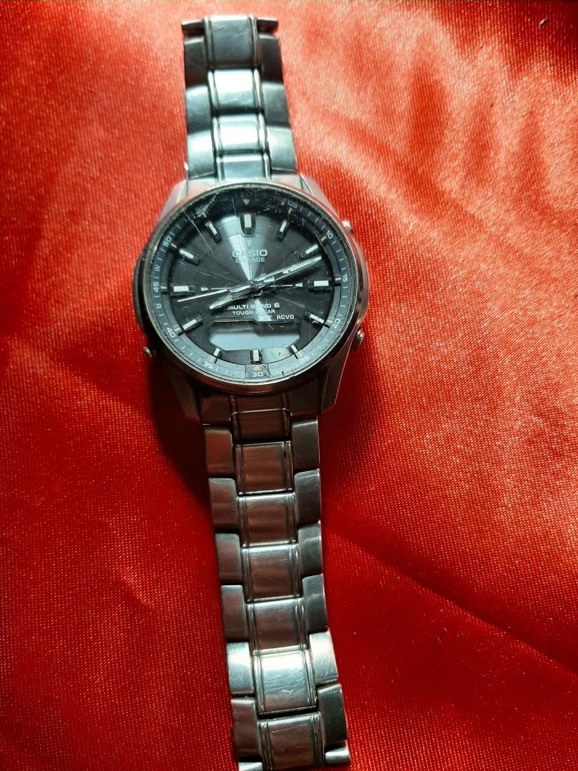 casio lineage solar watch, Men's Fashion, Watches & Accessories ...