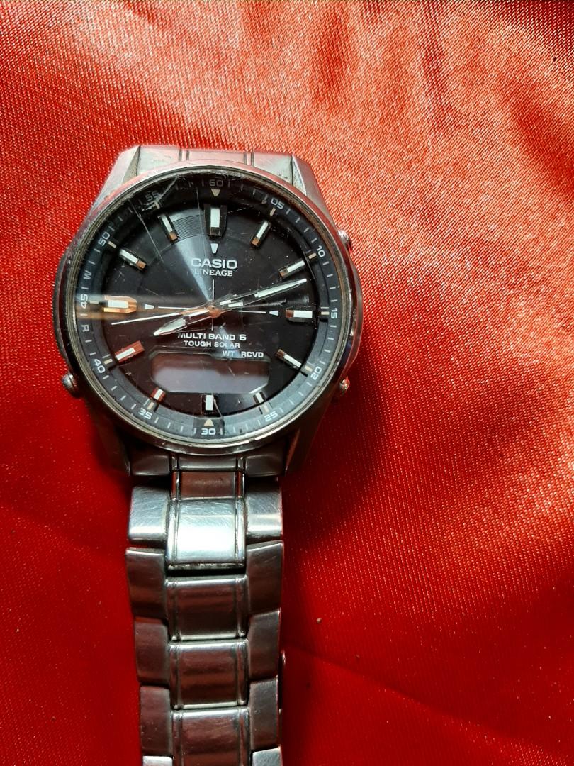 casio lineage solar watch, Men's Fashion, Watches & Accessories ...