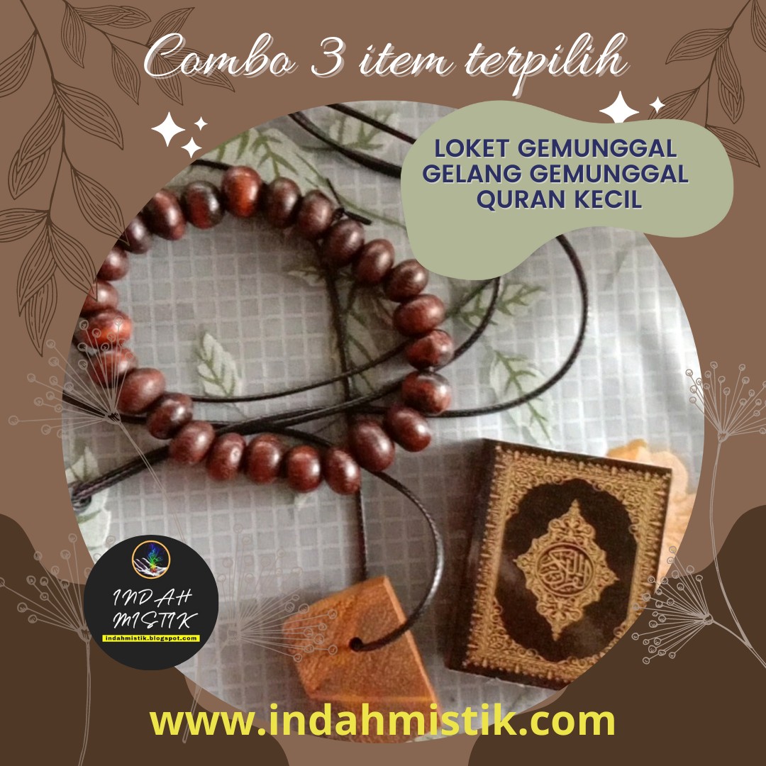Combo 3 item gemunggal dan Quran kecil, Hobbies & Toys, Collectibles ...