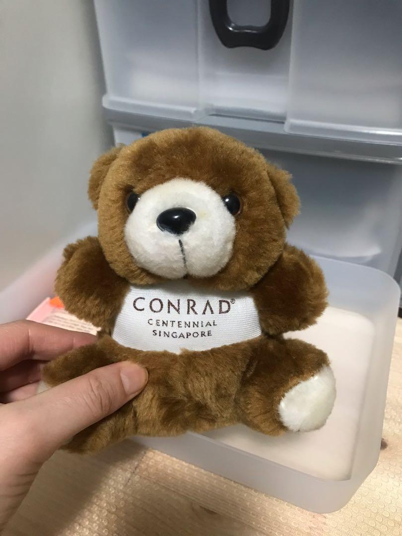 Conrad Teddy Bear, H15xW12cm, Hobbies & Toys, Toys & Games on Carousell