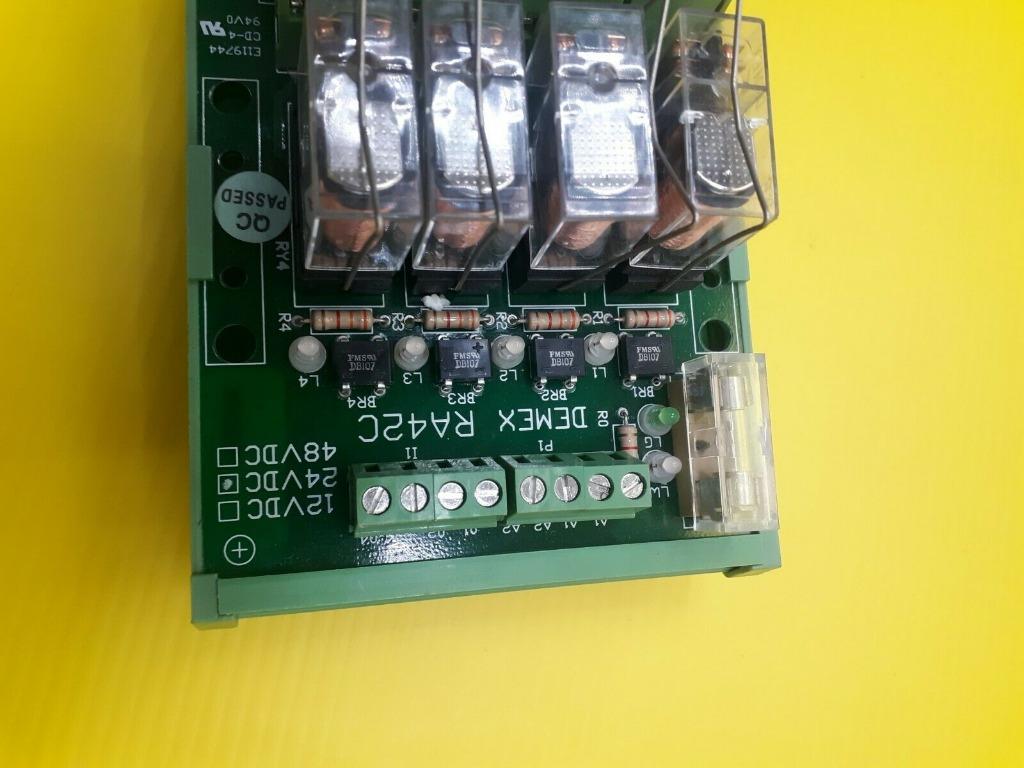 Demex RA42C Relay Module 24v DC Demex Taiwan New, Computers & Tech ...