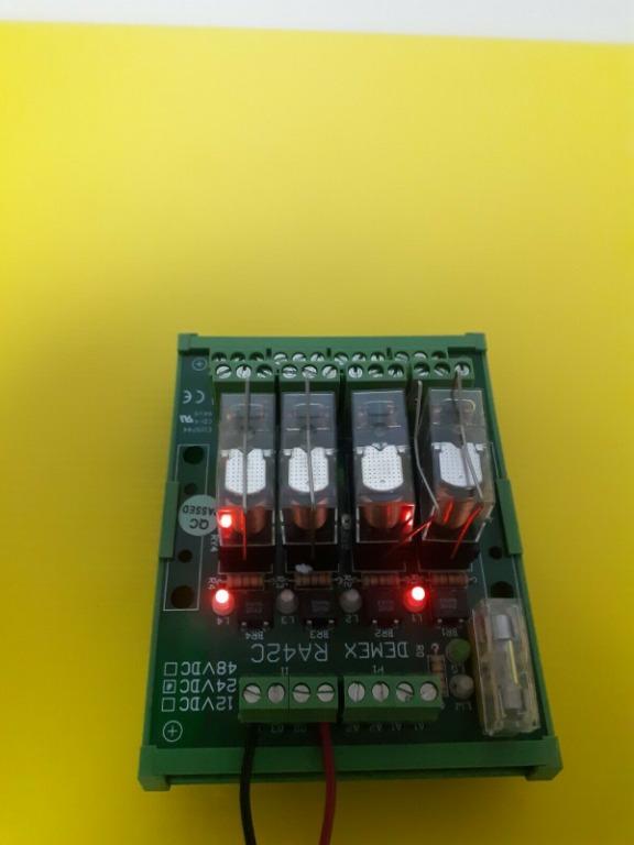 Demex RA42C Relay Module 24v DC Demex Taiwan New, Computers & Tech ...