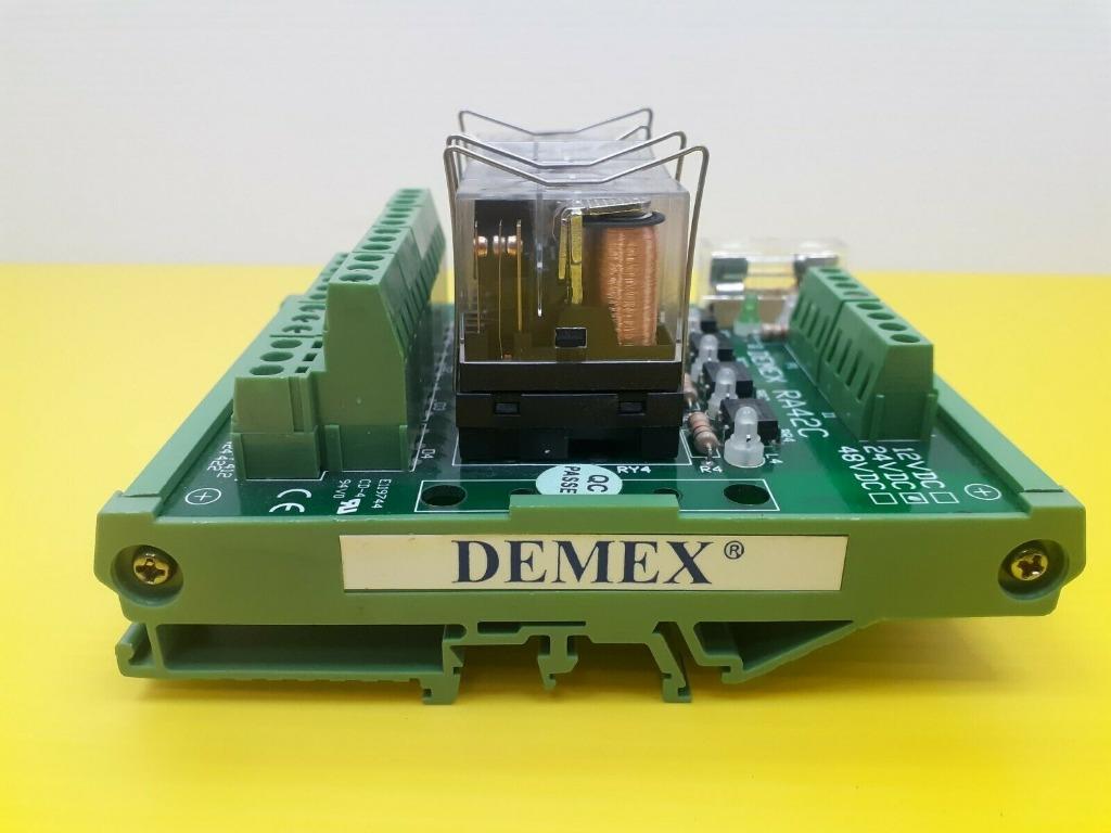 Demex RA42C Relay Module 24v DC Demex Taiwan New, Computers & Tech ...