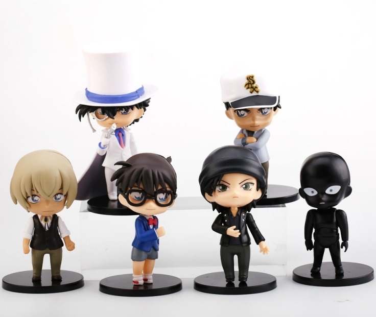 Detective Conan Figurines / Cake Toppers (6 Pcs a Set), Hobbies & Toys ...