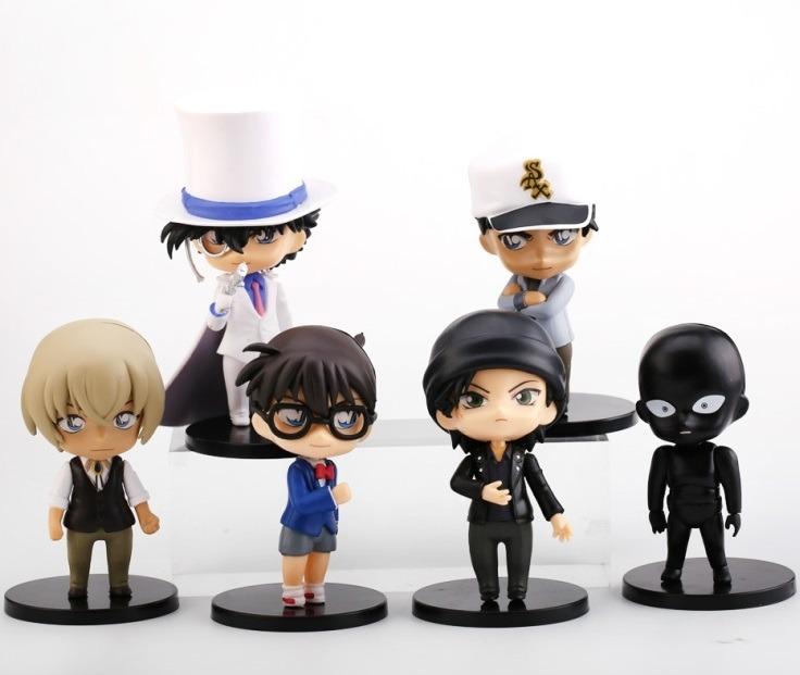 Detective Conan Figurines / Cake Toppers (6 Pcs a Set), Hobbies & Toys ...