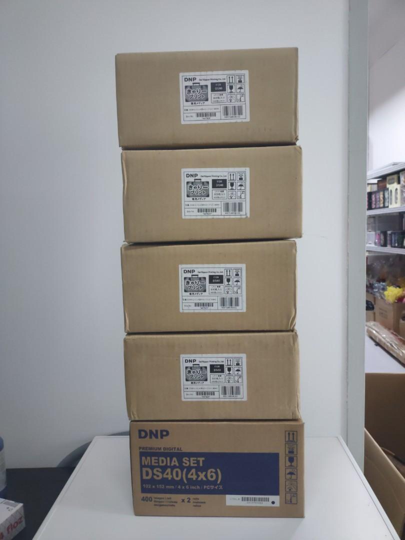 DNP DS40 perforated media card size, Photography, Photography Accessories, Other Photography ...