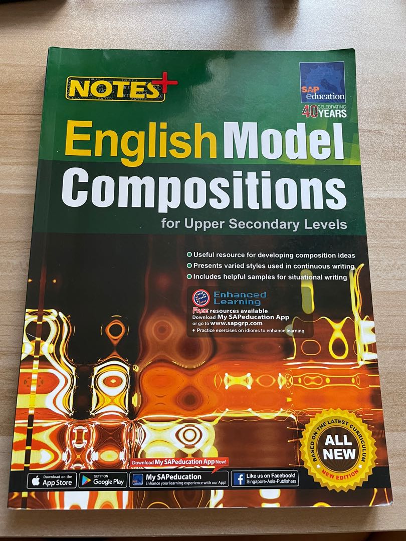 English Model Compositions for Upper Secondary, Hobbies & Toys, Books ...