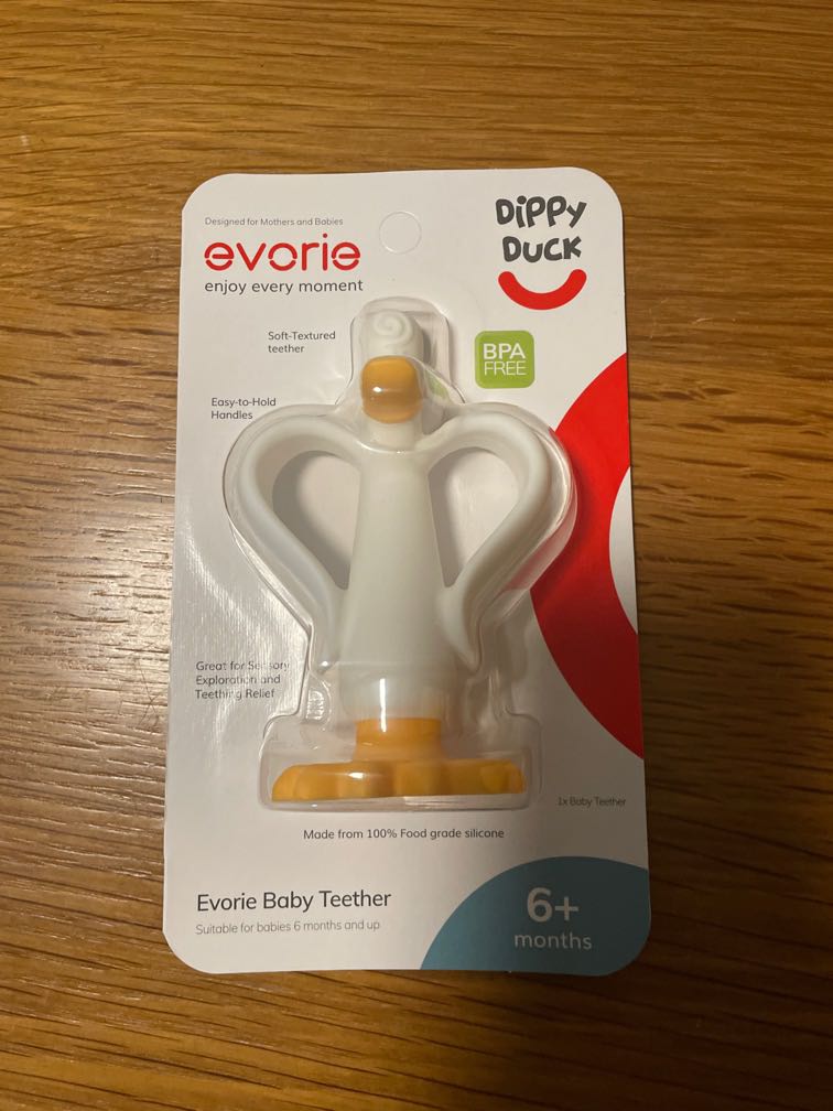 Evorie dippy duck, Babies & Kids, Nursing & Feeding, Soothers ...