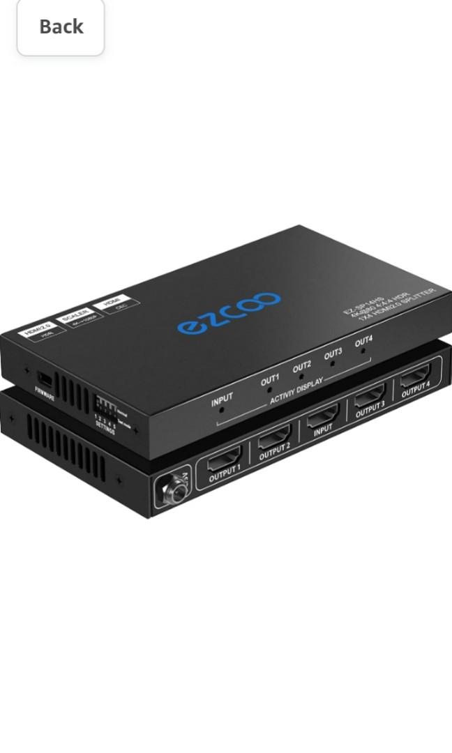 Ezcoo 4x1 hdmi splitter, Computers & Tech, Parts & Accessories, Cables ...