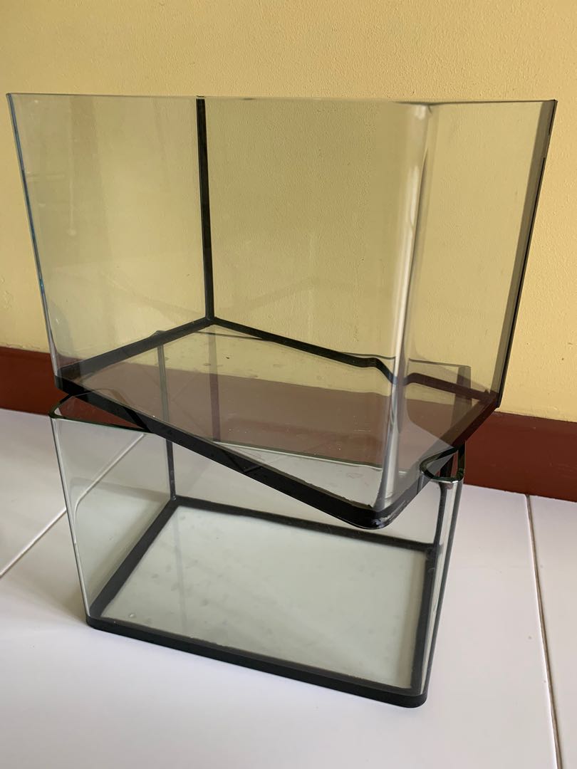 Solid Glass Fish Tank Curve, Pet Supplies, Homes & Other Pet ...