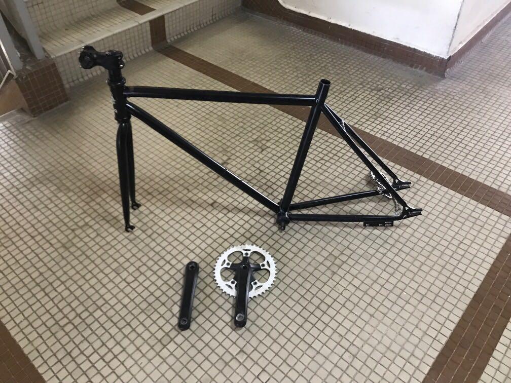 Fixie frame, Sports Equipment, Bicycles & Parts, Parts & Accessories on ...