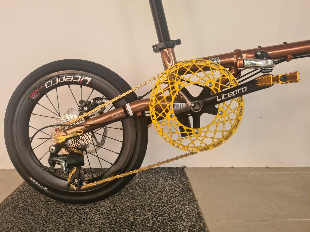 Fnhon Gust 16' Rose Gold Edition 10 Speed Tiagra Ultra Light, Sports ...