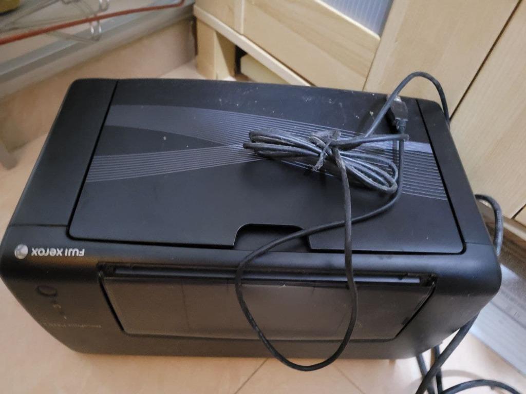 Fuji Xerox P215B Laser鐳射黑白單面碳粉打印機 Printer, 電腦＆科技, 打印機及影印機 - Carousell