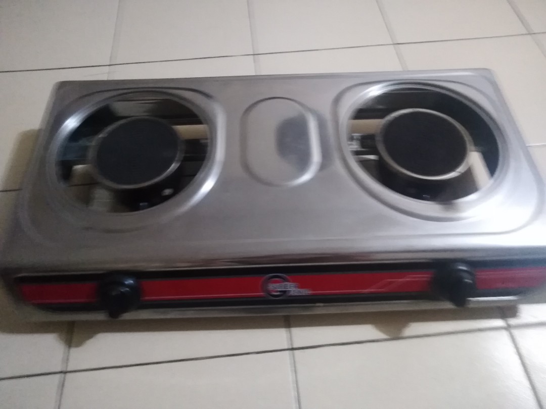 Gas stove - 2burner (Second hand), TV & Home Appliances, Kitchen ...