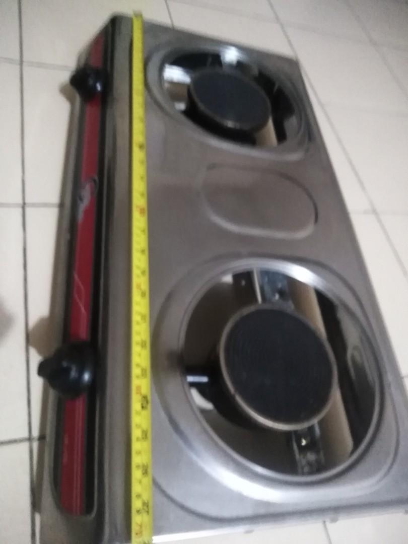 Gas stove - 2burner (Second hand), TV & Home Appliances, Kitchen ...