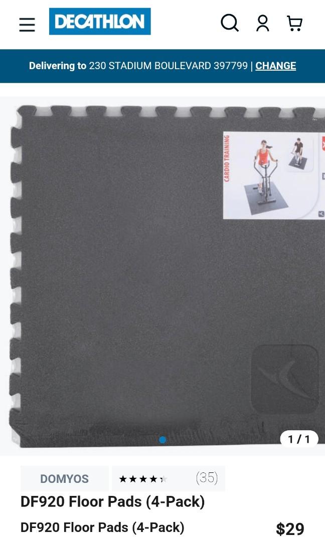 Gym mat / Floor pad / Decathlon, Sports Equipment, Exercise & Fitness ...