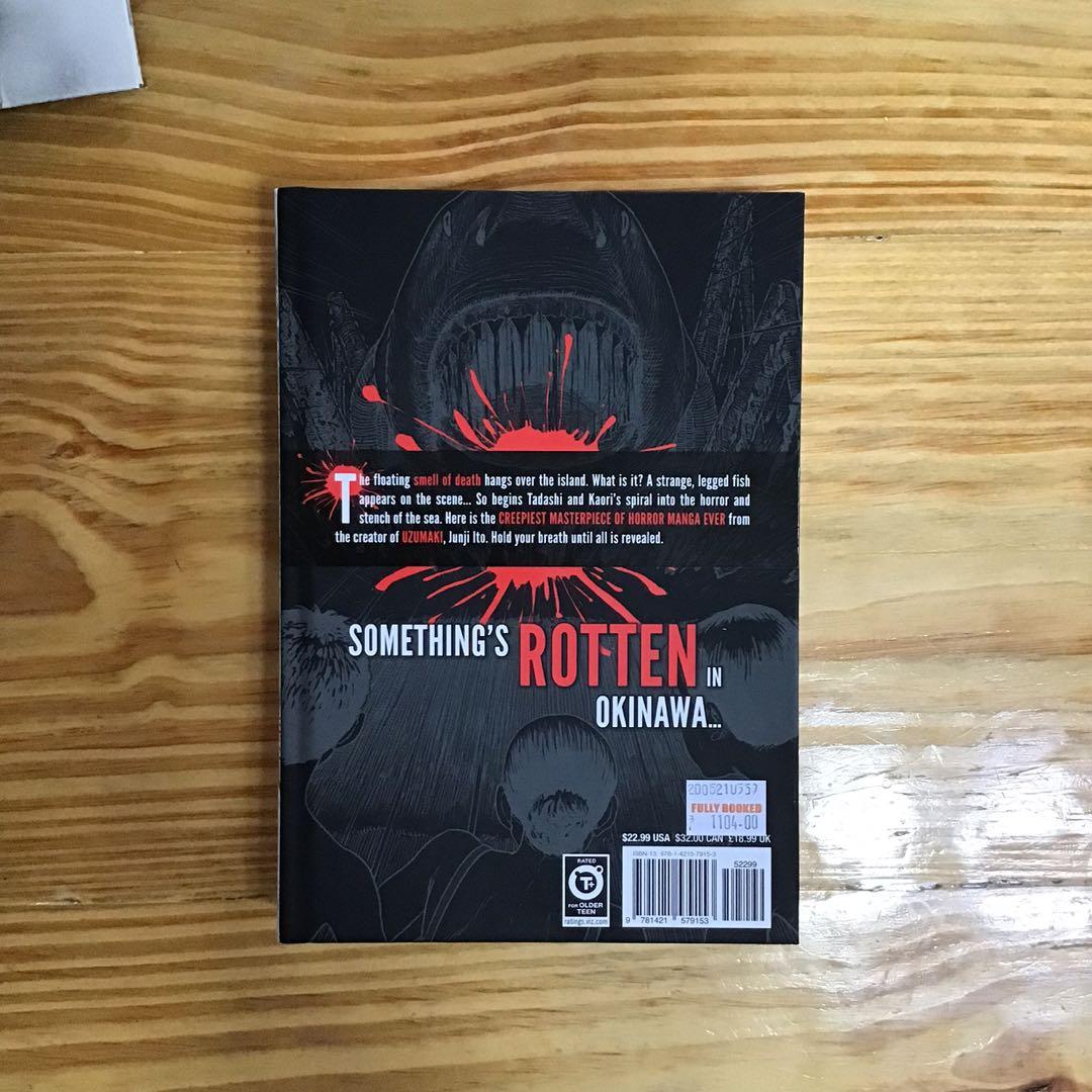 Gyo by Junji Ito 2-in-1 Deluxe Edition Junji Ito Manga Hardcover ...