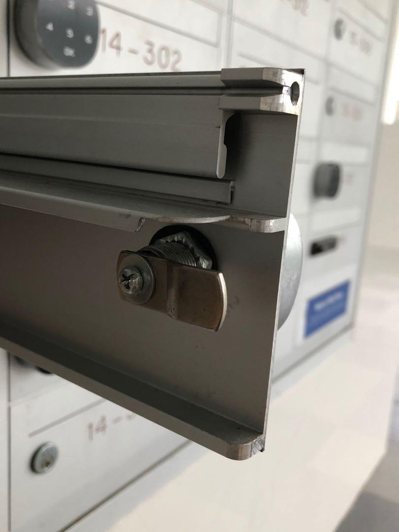 HDB Letter Box Lock, Furniture & Home Living, Security & Locks, Locks ...