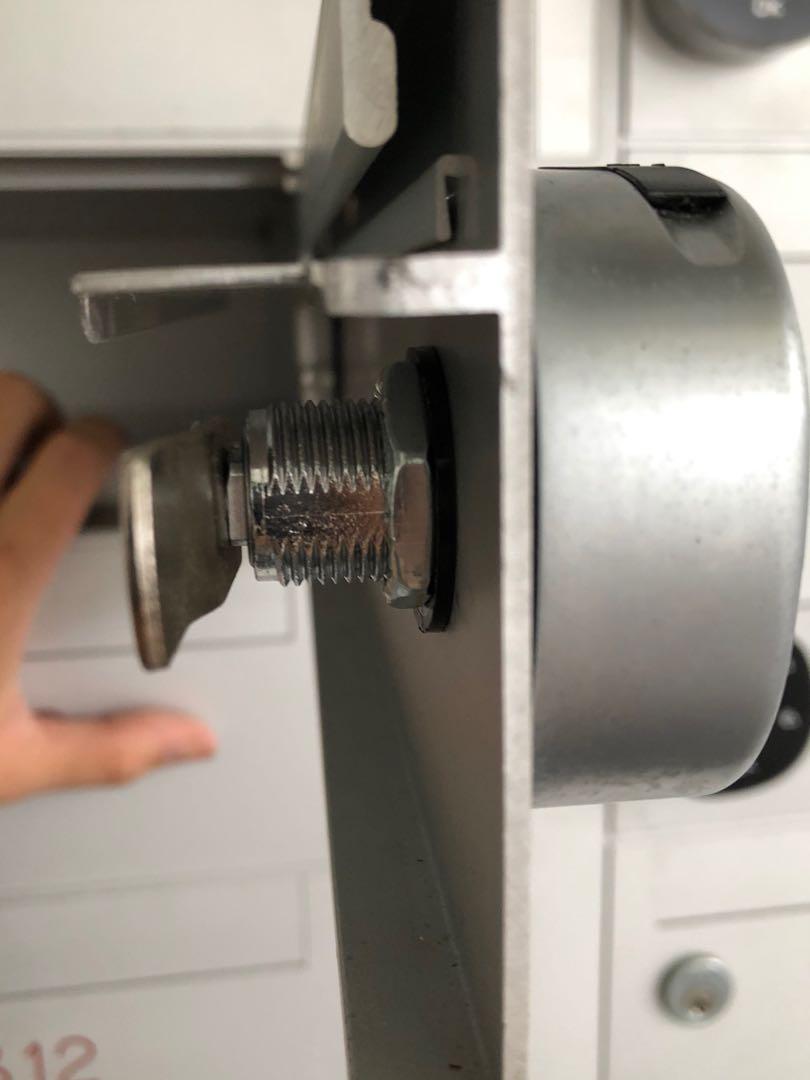 HDB Letter Box Lock, Furniture & Home Living, Security & Locks, Locks ...